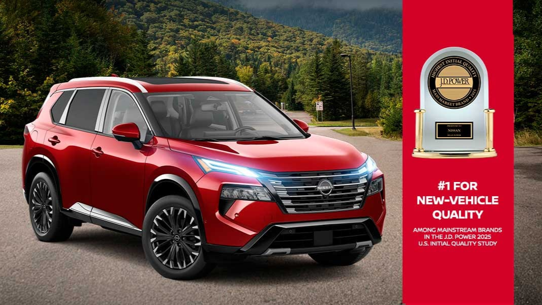 Nissan Ranks #1 in the 2025 J.D. Power Initial Quality Study ...